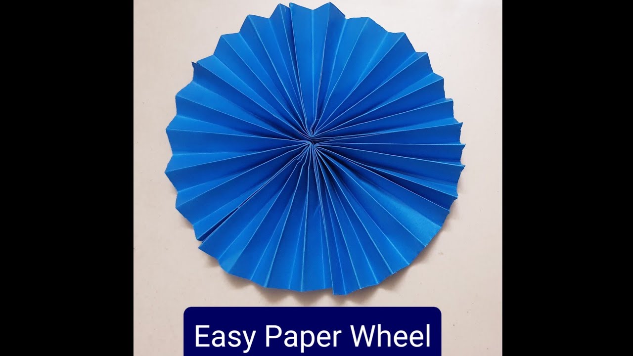 Easy Paper Wheel | DIY - YouTube