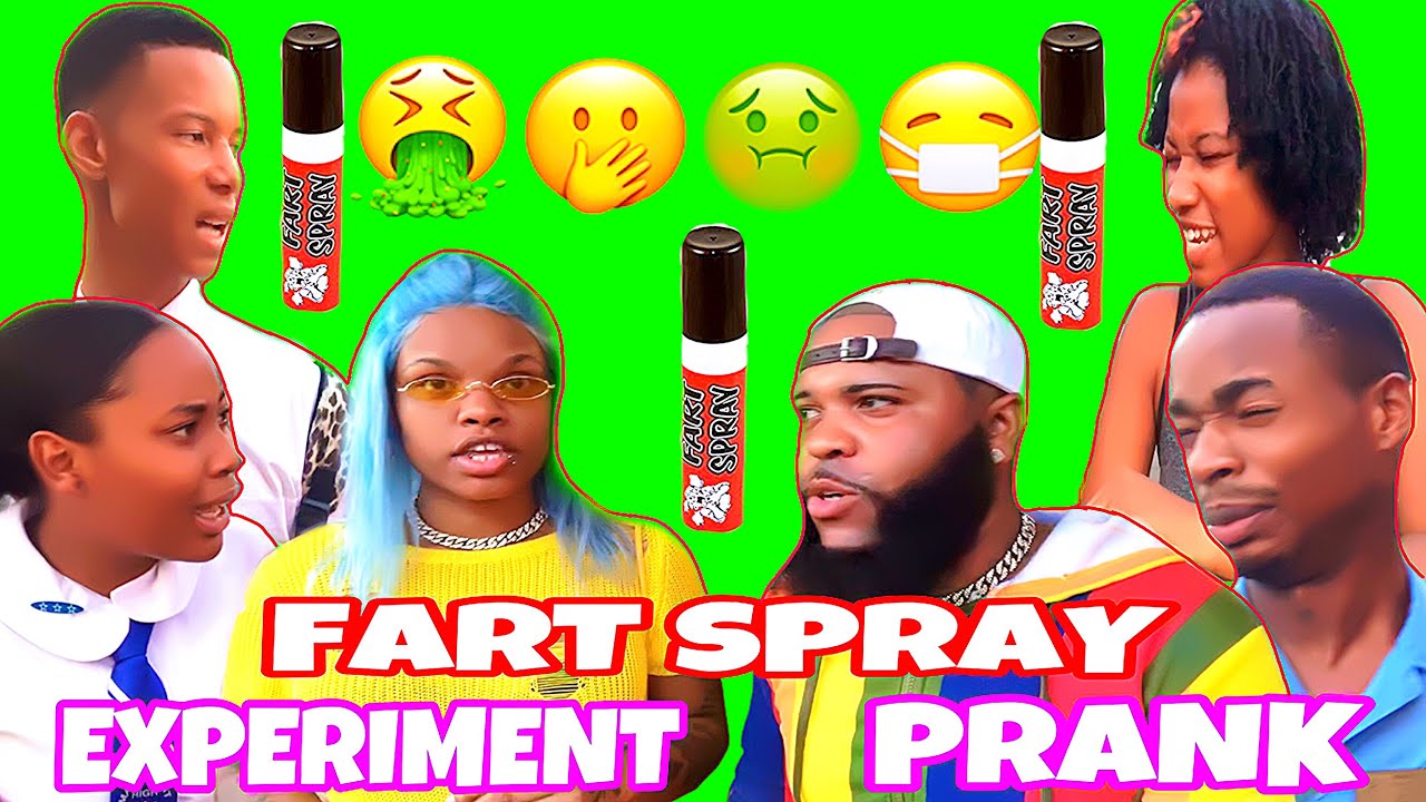 FART SPRAY EXPERIMENT PRANK OCHO RIOS WITH RANDON PEOPLE - YouTube
