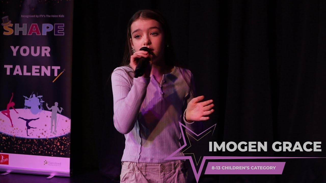 SHAPE Your Talent 2025 Semi Finals | Imogen Grace | 8-13 Age Category ...
