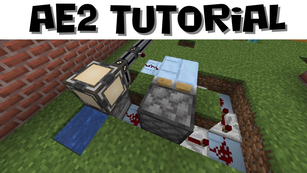 Auto-Crafting Water Bottles With AE2 - Modded Minecraft Tutorial - YouTube