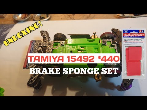 Tamiya 15492 *440 | Brake Sponge Set (1/2/3mm red) | ブレーキスポンジセット（1/2 ...