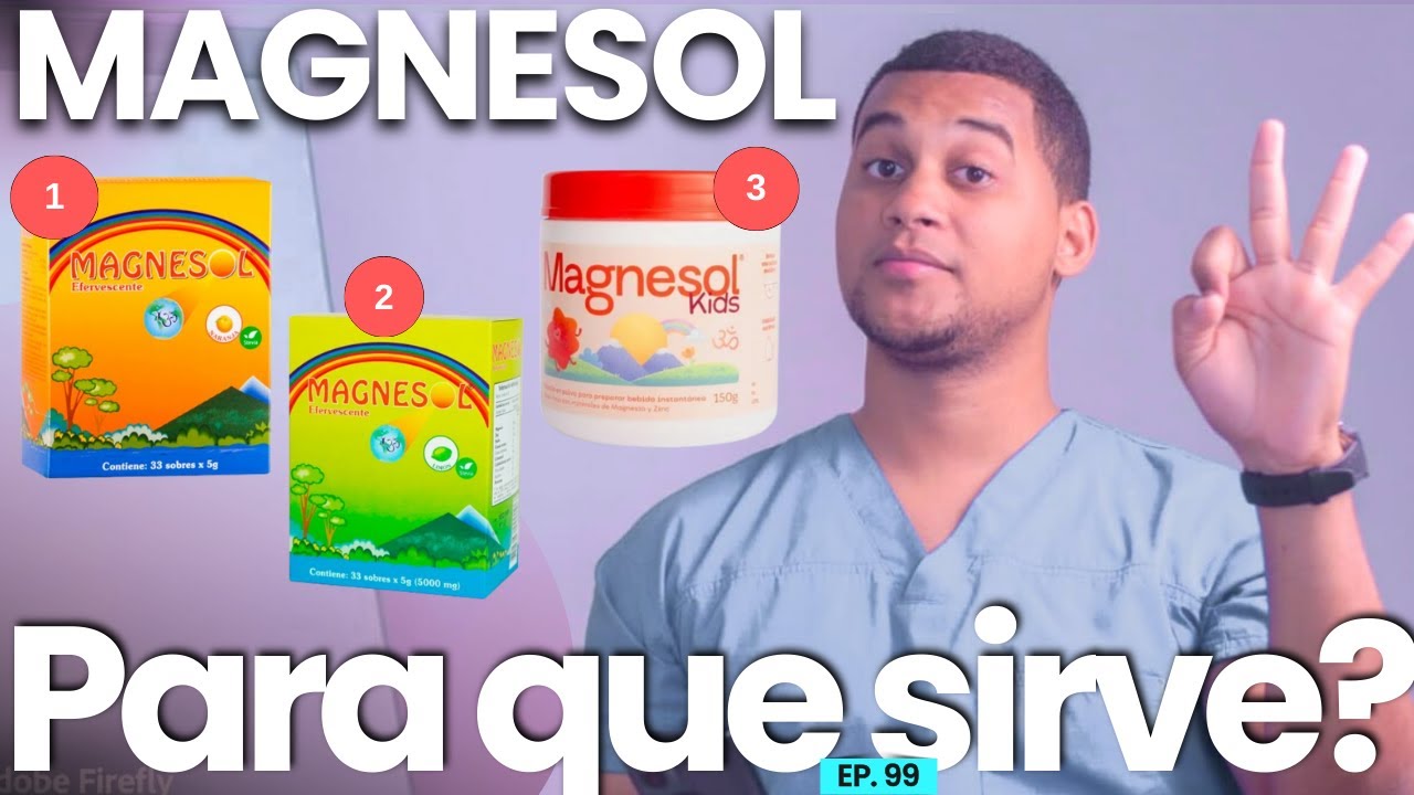 MAGNESOL PARA QUE SIRVE | 3 COSAS - YouTube