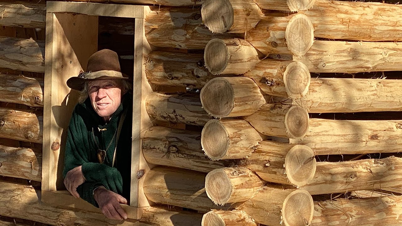 Sheeting the Roof, Roasting Beans and Brewing Coffee | LOG CABIN BUILD ...