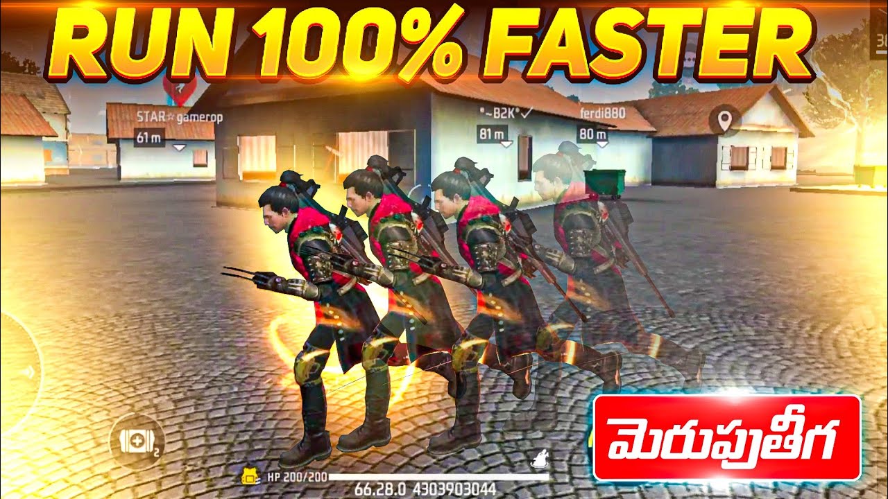New Character Skill Test Free Fire - Run Fast Free Fire - YouTube