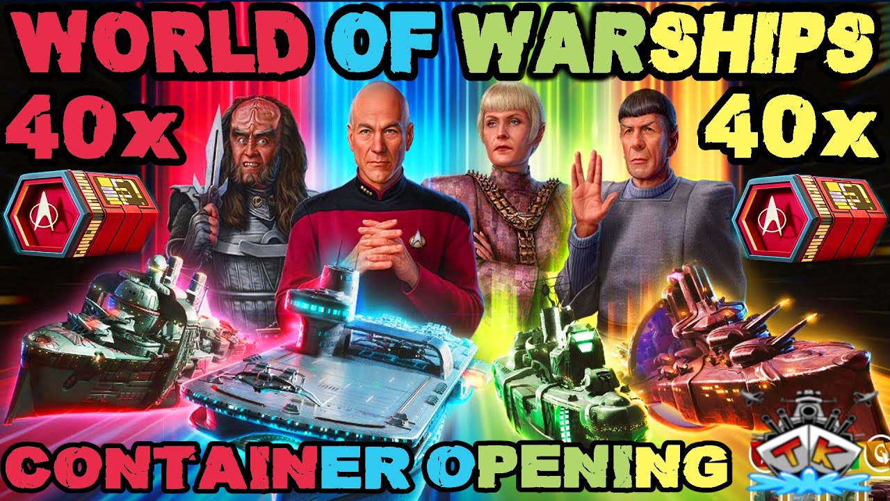 Wir öffnen 40 Star Trek Container "Peace und Frieden!"⚓️ in World of ...