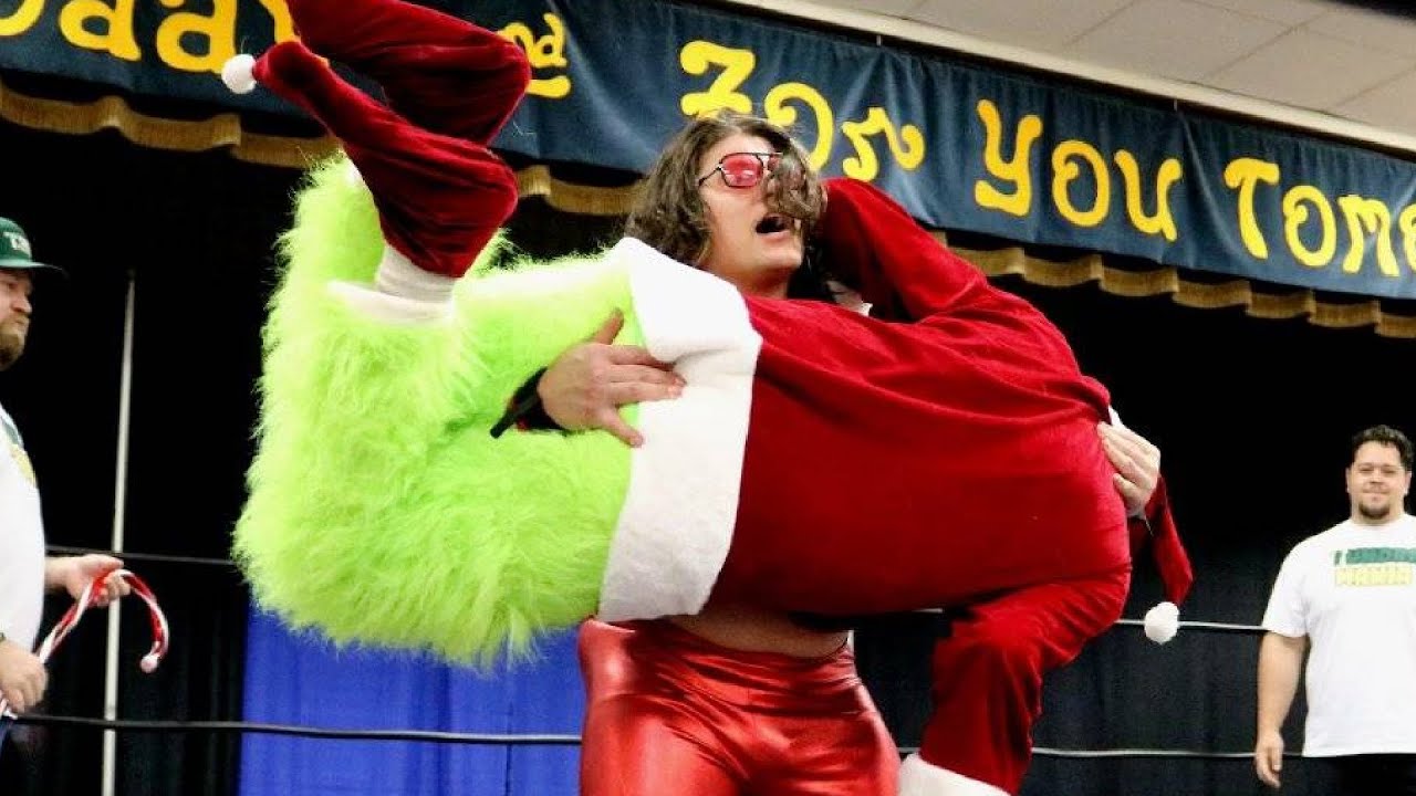 Rock Solid Ross Beats Up the Grinch - YouTube
