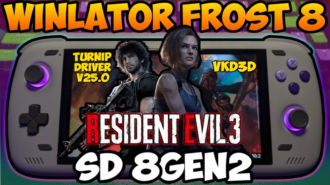 WINLATOR - Resident Evil 3 | SD 8 Gen 2 | AYN Odin 2 PRO | WINLATOR ...