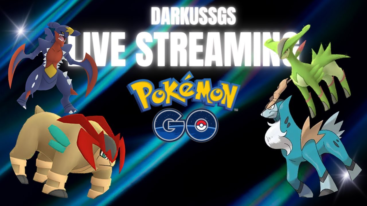 Terrakion Virizion Cobalion & Mega Garchomp Shiny Hunt Pokémon GO IRL ...