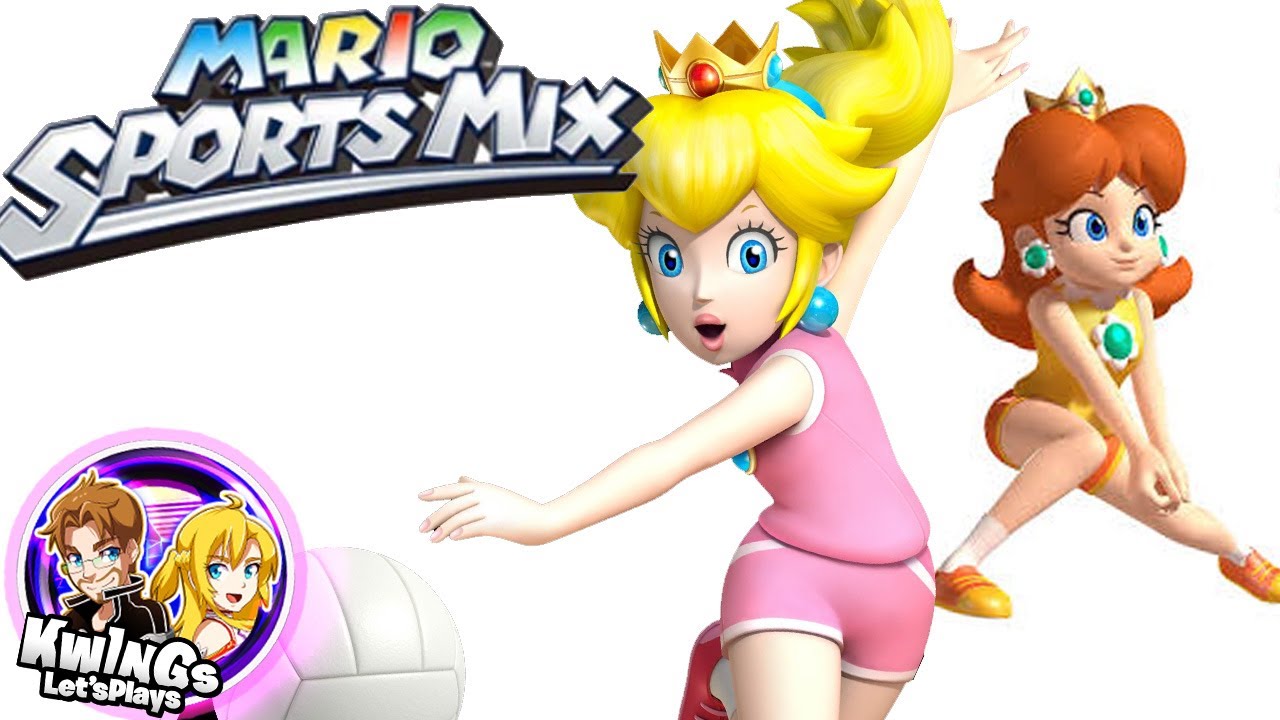 Mario Sports Mix Story Mode Part 5 Hi I'm Daisy Volleyball Star ...
