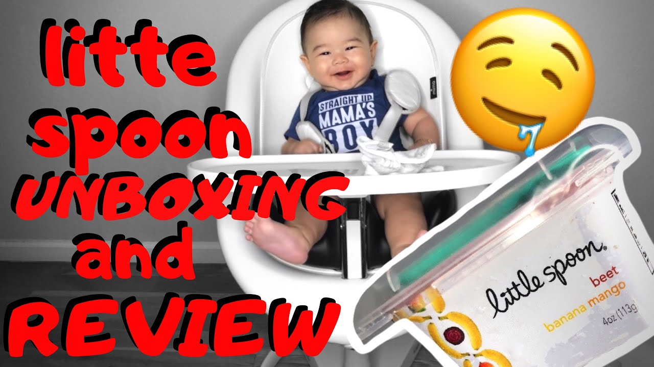 Little Spoon Baby Food Unboxing & Review - YouTube