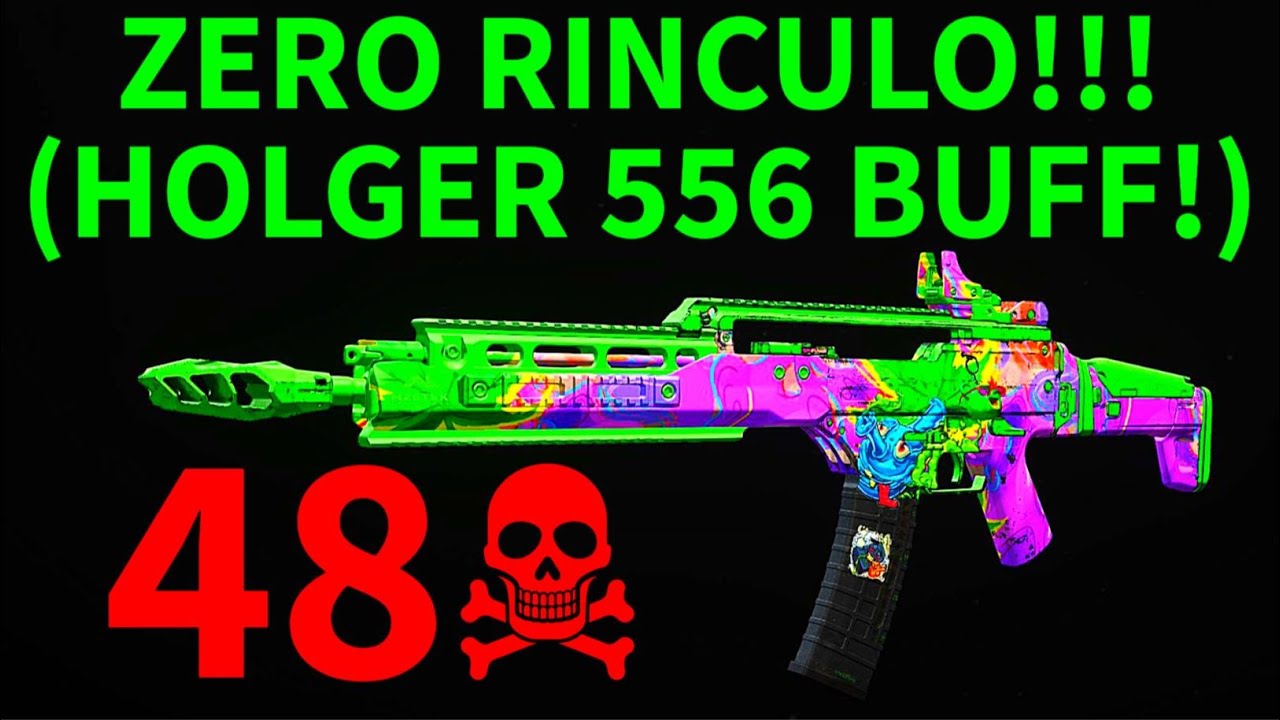 HOLGER 556 Dopo BUFF! (Non Ha Rinculo Con Questa Build!!!) - YouTube