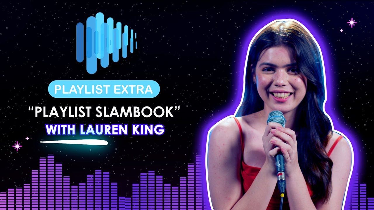 Get to know Lauren King on Playlist Slambook - YouTube