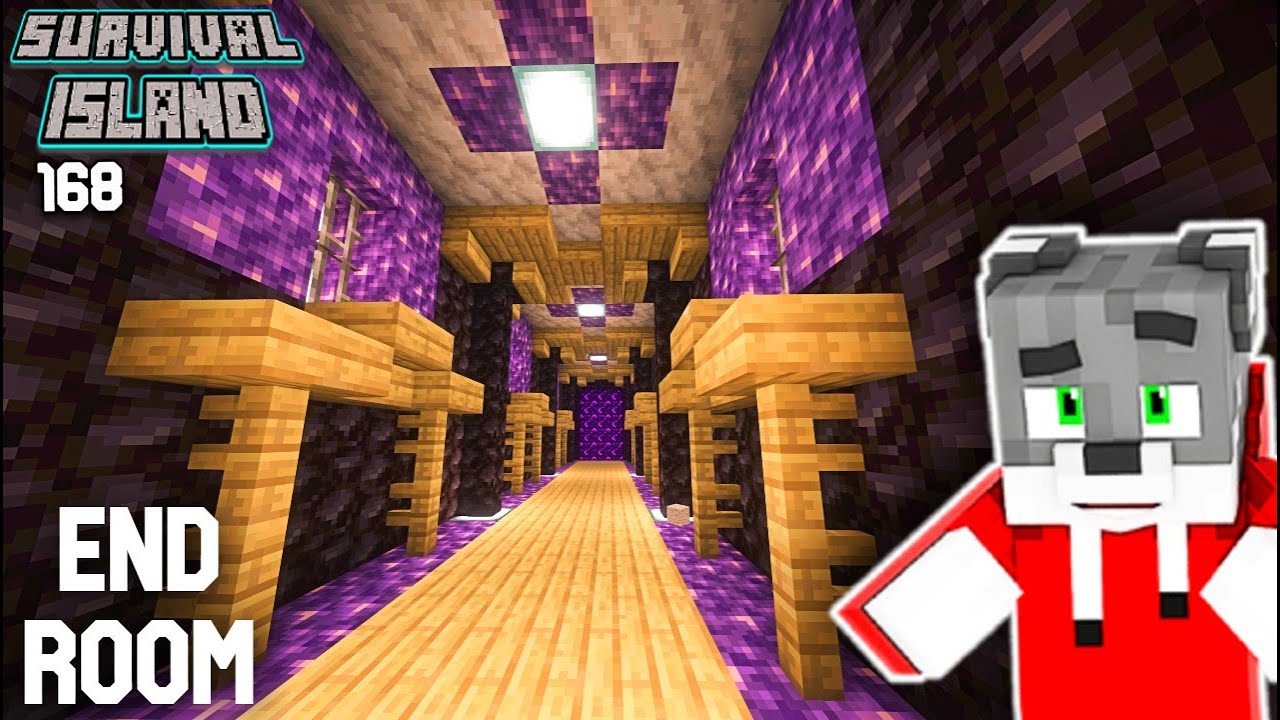 BEST END PORTAL Room! - Minecraft Survival Island Ep:168 - YouTube