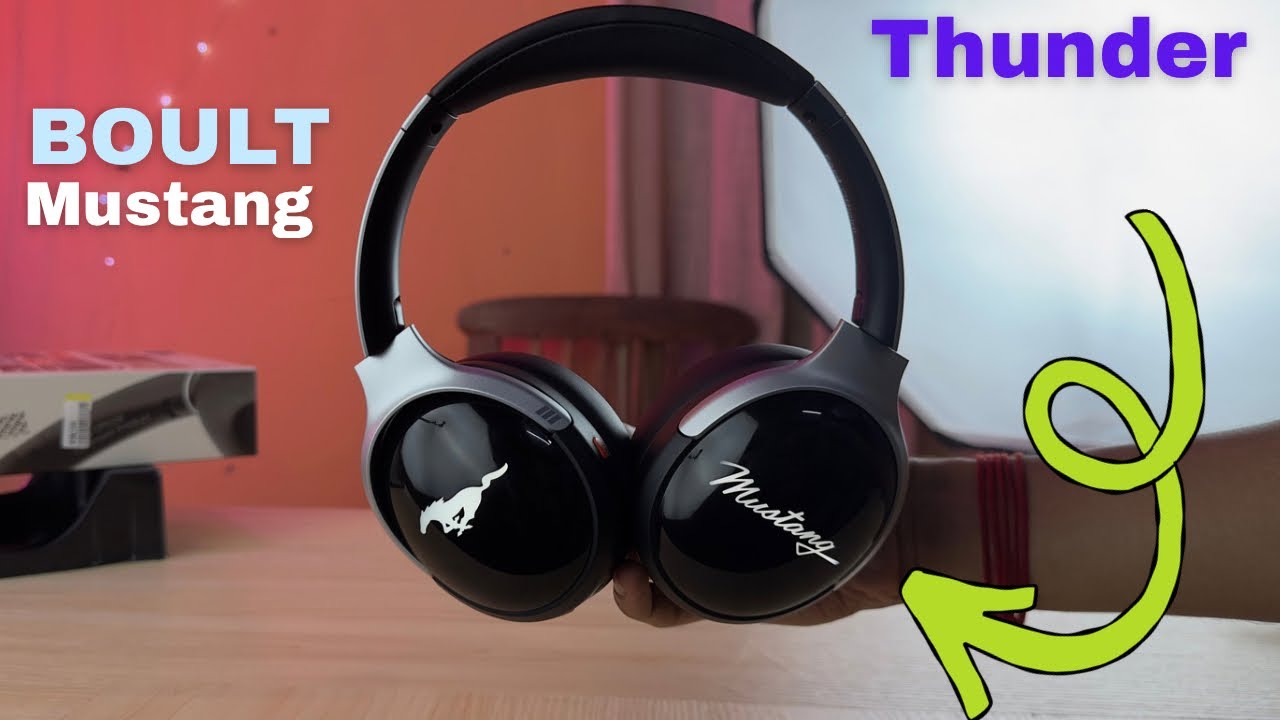 Boult Mustang Thunder Bluetooth Headphone - Unboxing and Full Detailed ...
