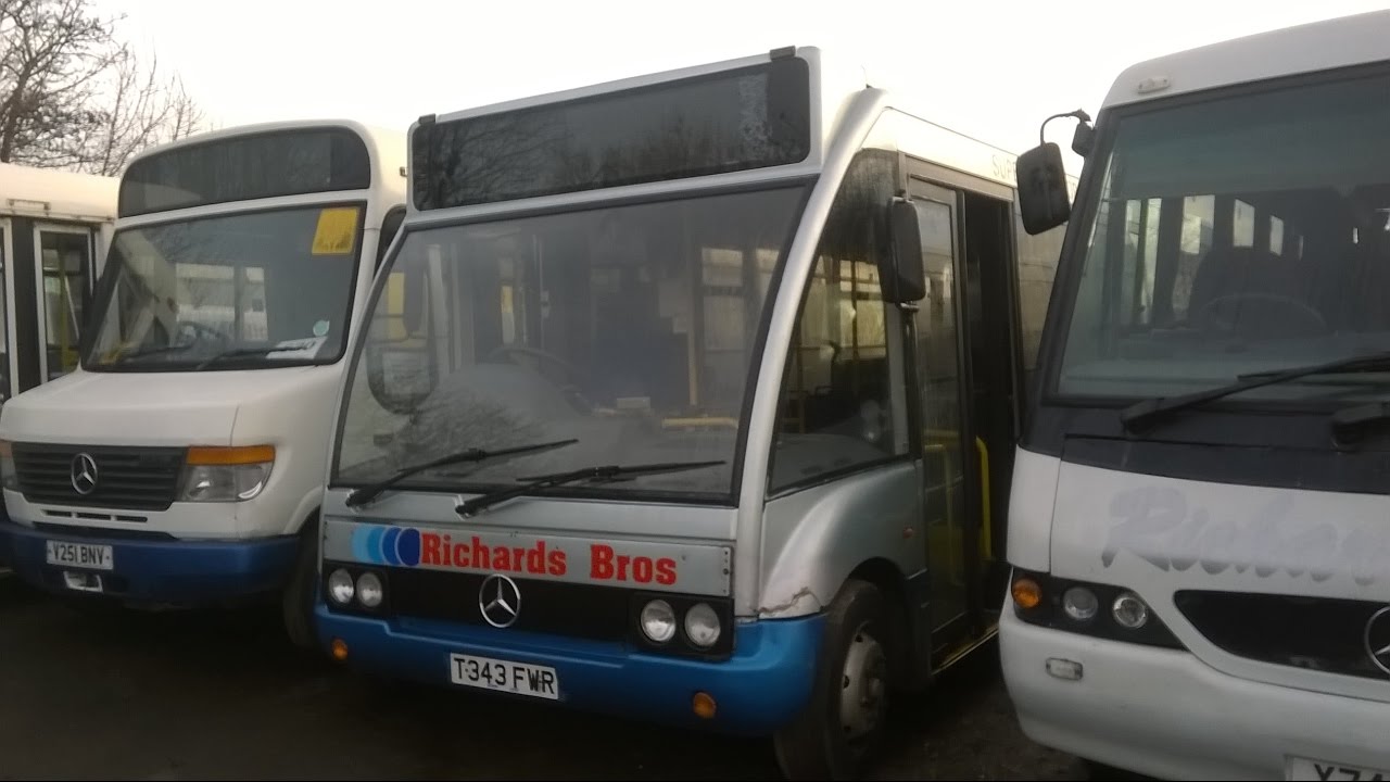 Tour of Richards Bros Optare Solo M850 B30F (T343 FWR) - YouTube
