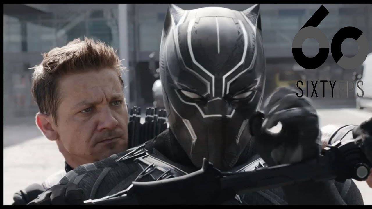 [60FPS] [IMAX] Captain America Civil War Airport Battle clip 4 60FPS ...