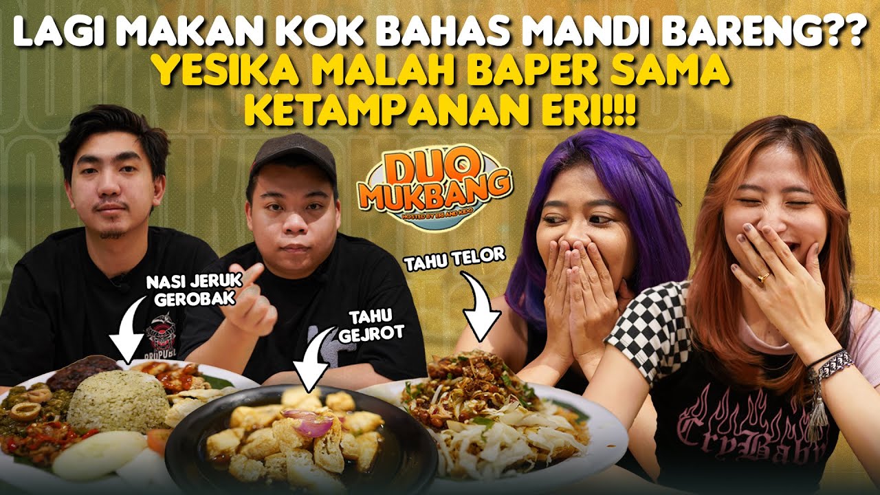 “JAKARTA KERAS" MODAL NGETAWAIN ORANG DAPET DUIT??? | DUO MUKBANG WITH ...