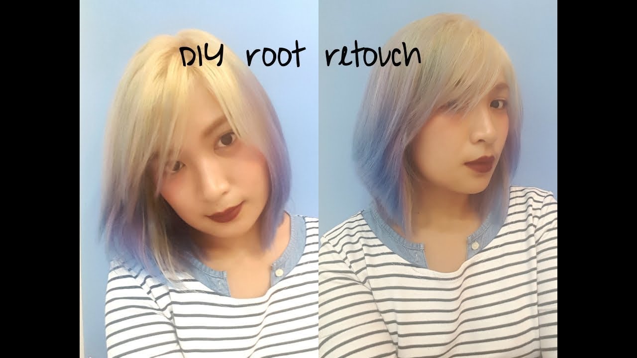 DIY : root growth retouch - YouTube