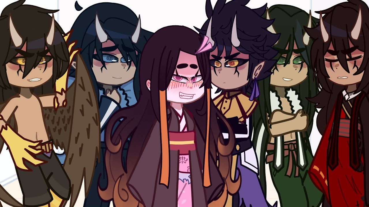 ||hantengu clones from my AU met Nezuko\\Demon Slayer-Kimetsu no Yaiba ...