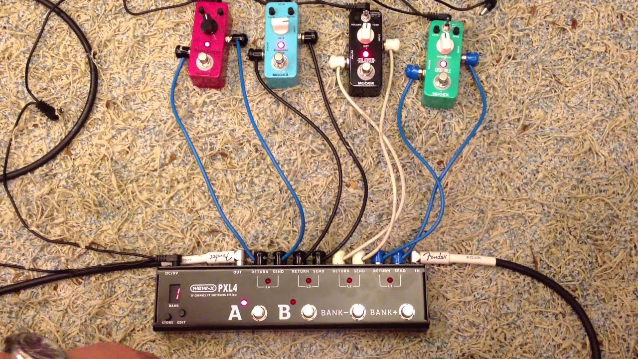 LOOPER WAVE-X PXL-4 - YouTube