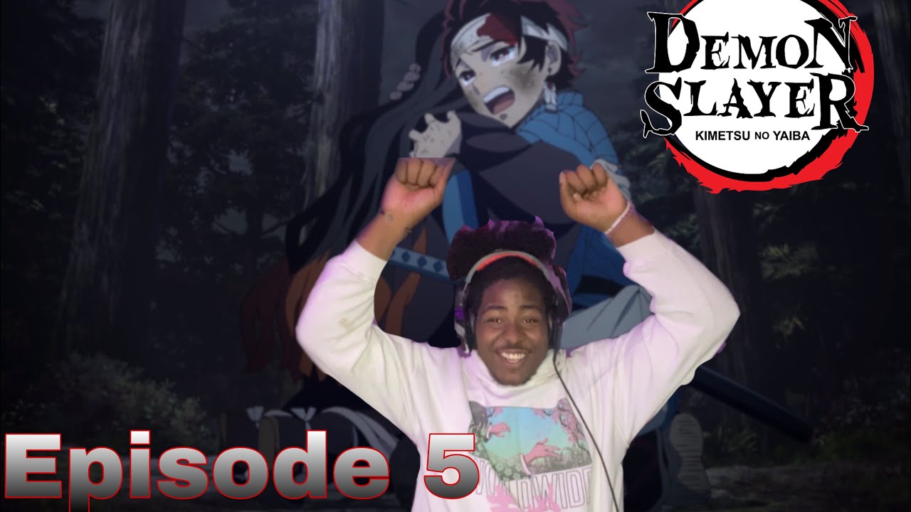Nezuko Is Alive! Demon Slayer episode 5 reaction - YouTube