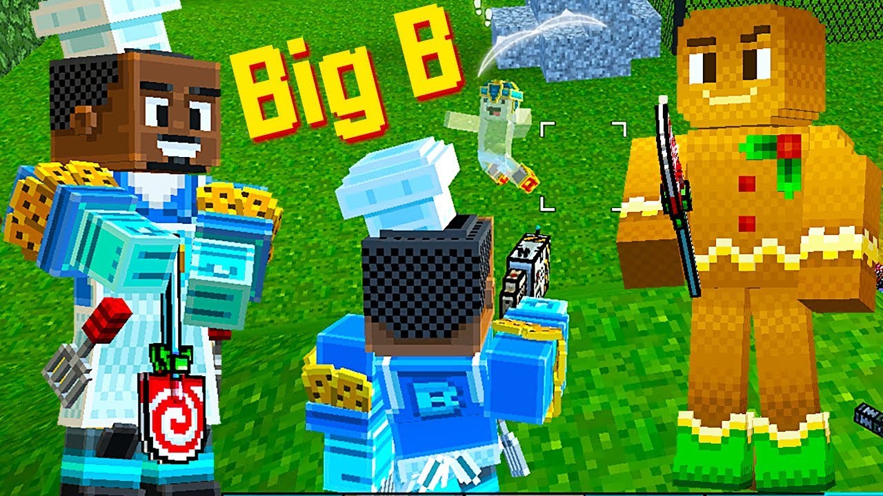 Pixel Gun 3D - Big B & Gingerbread in the Battle Royale (Adventure ...