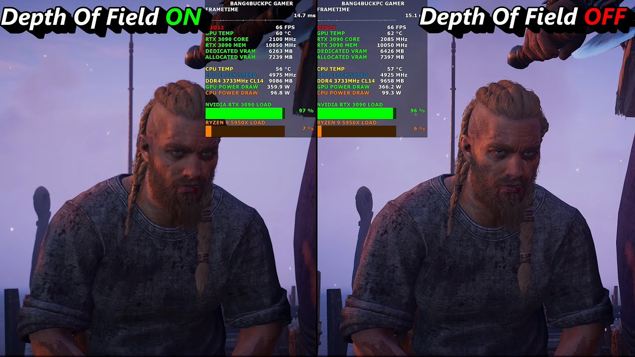 Assassin's Creed Valhalla Depth Of Field Muddy Textures | RTX 3090 ...