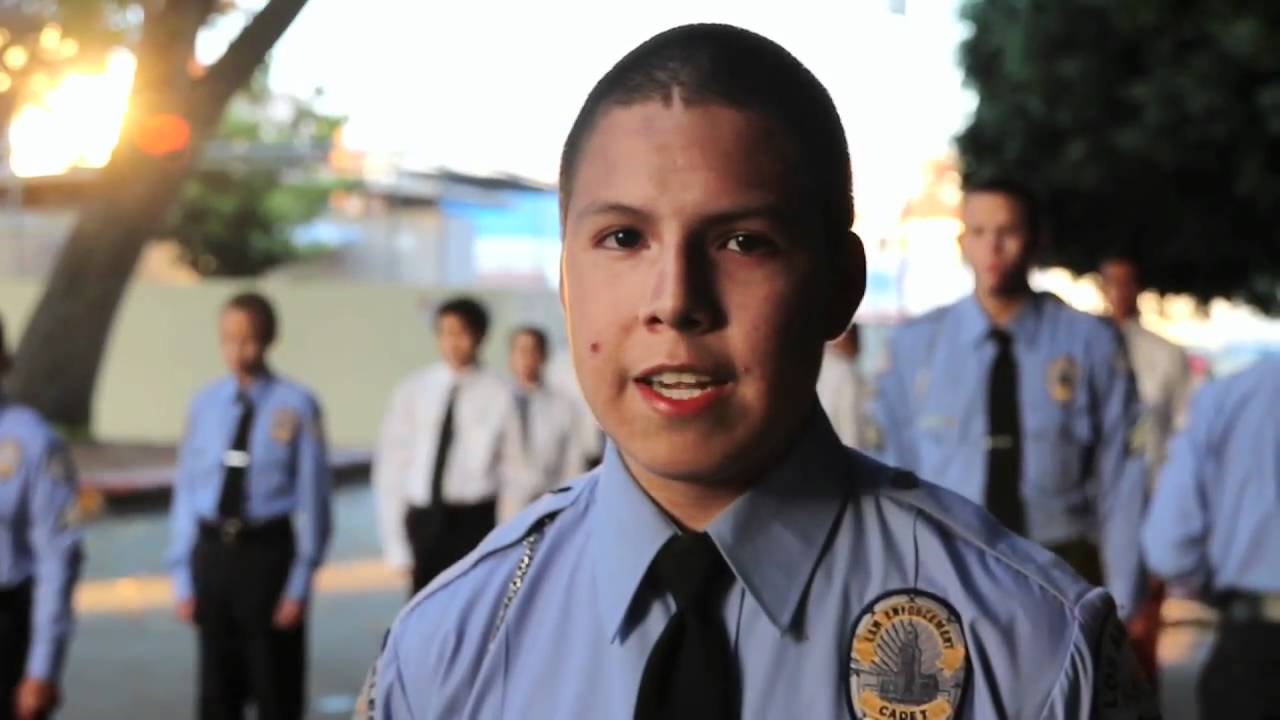 L.A.P.D. Cadet Program - YouTube