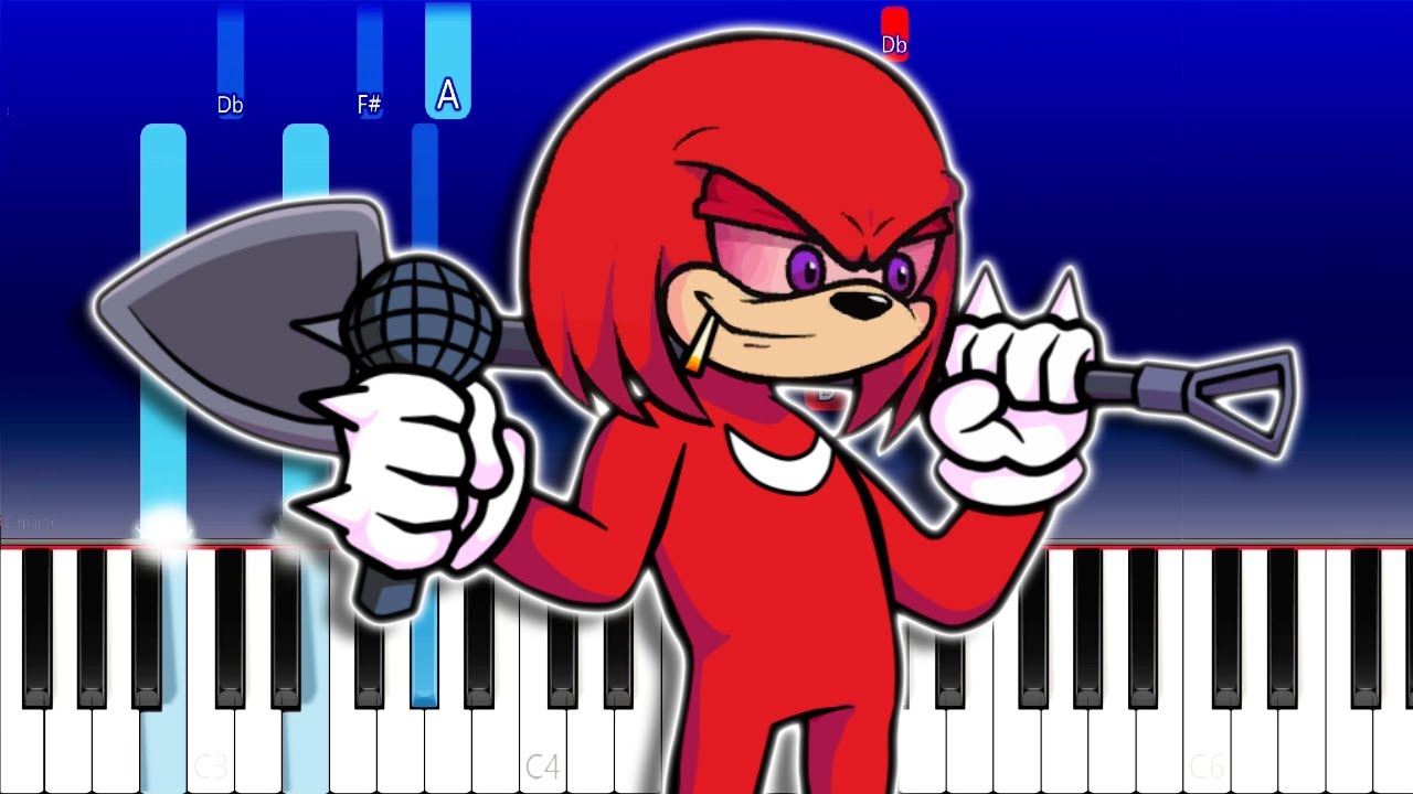 Friday Night Funkin' VS Tails Get Trolled V3 - High Shovel (Piano ...