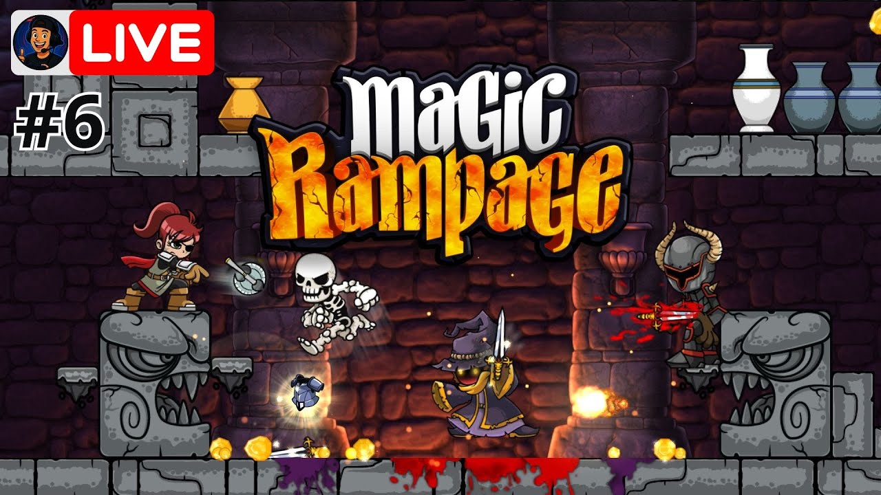 Pegando estrelas Magic Rampage - Magia, Ação e Desafios Épicos! |LIVE ...