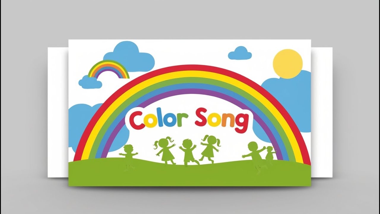 Color Song for Kids | Happy Hearts Learning, Nursery Rhymes - YouTube