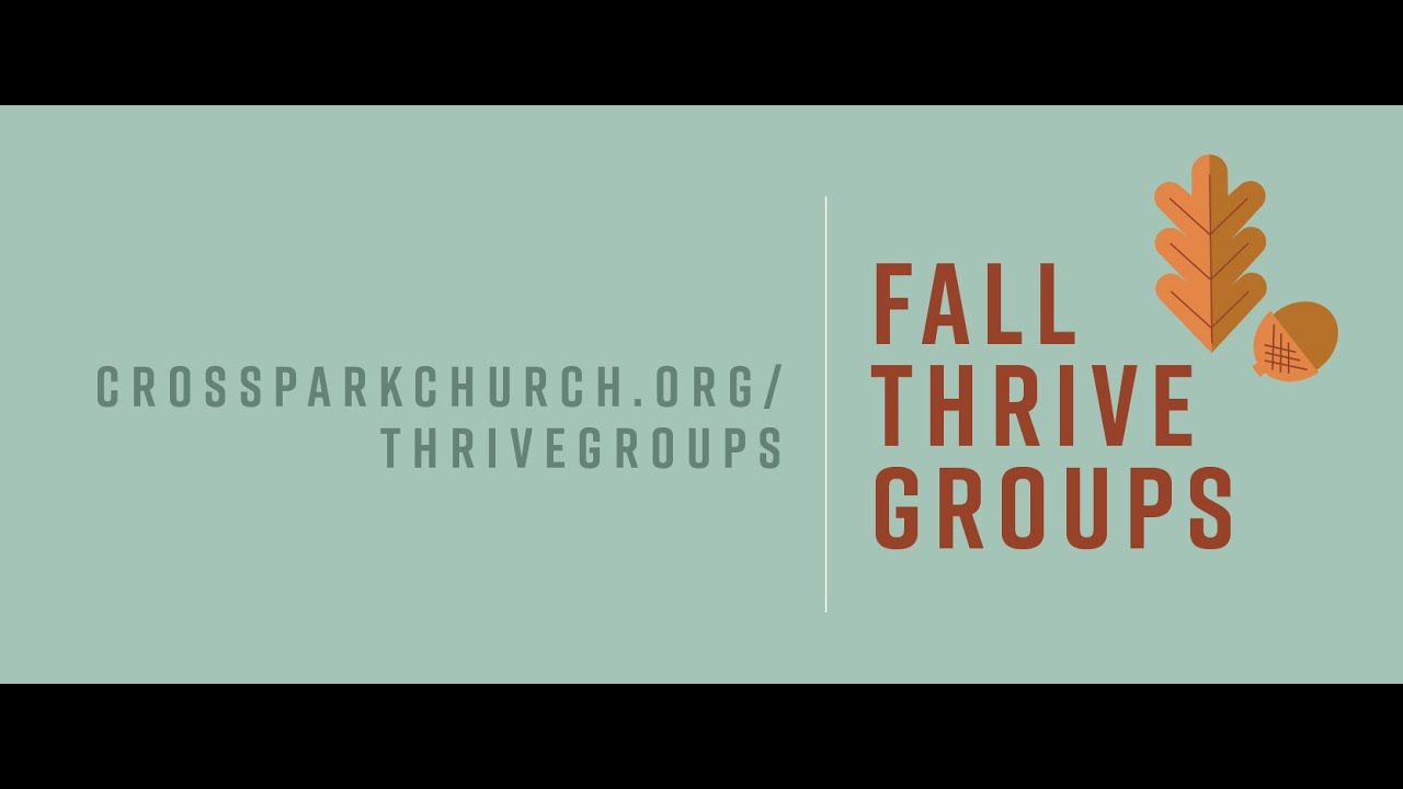 Intro to Thrive Groups - YouTube