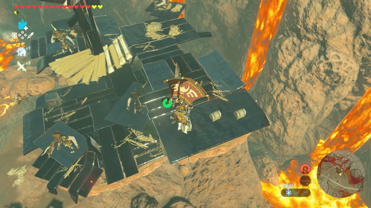 Sneaking in high level enemy camps for weapons - Breath of the Wild ...