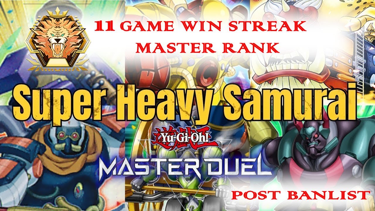 *Best* Super Heavy Samurai Master Rank Gameplay + Commentary - YouTube