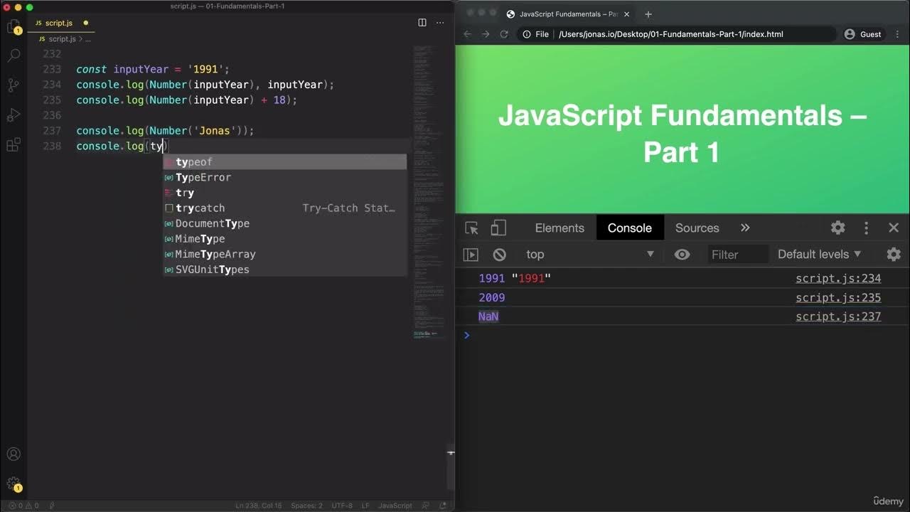 018 Type Conversion and Coercion - YouTube