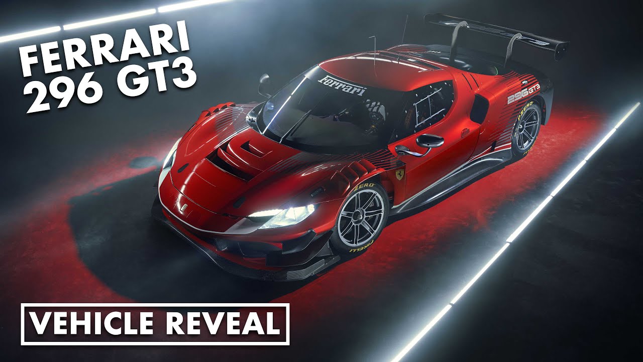 Ferrari 296 GT3 reveal | Bringing V6 power to Ferrari sports car racing ...
