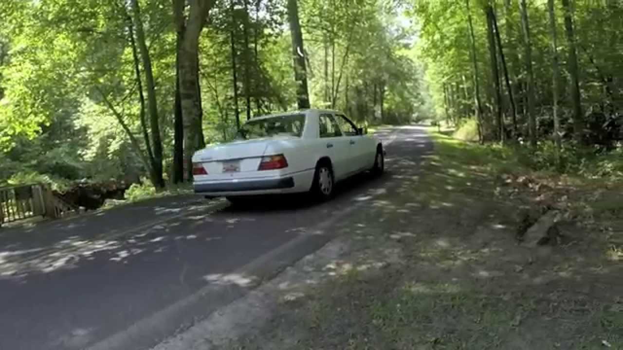 1993 Mercedes 400E 0-60 mph testing W124 E-class - YouTube