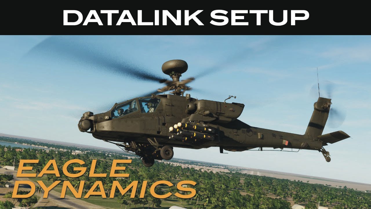 DCS: AH-64D Datalink Setup - YouTube