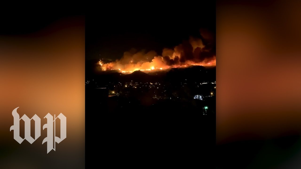 The Maria Fire is latest wildfire to sweep through South California ...