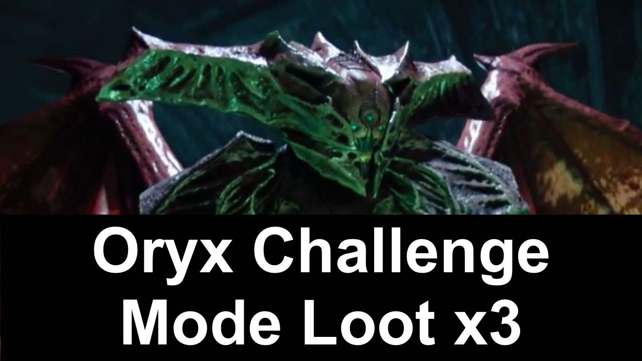 Destiny Taken King - King's Fall Raid Oryx Challenge Loot Rewards x3 ...