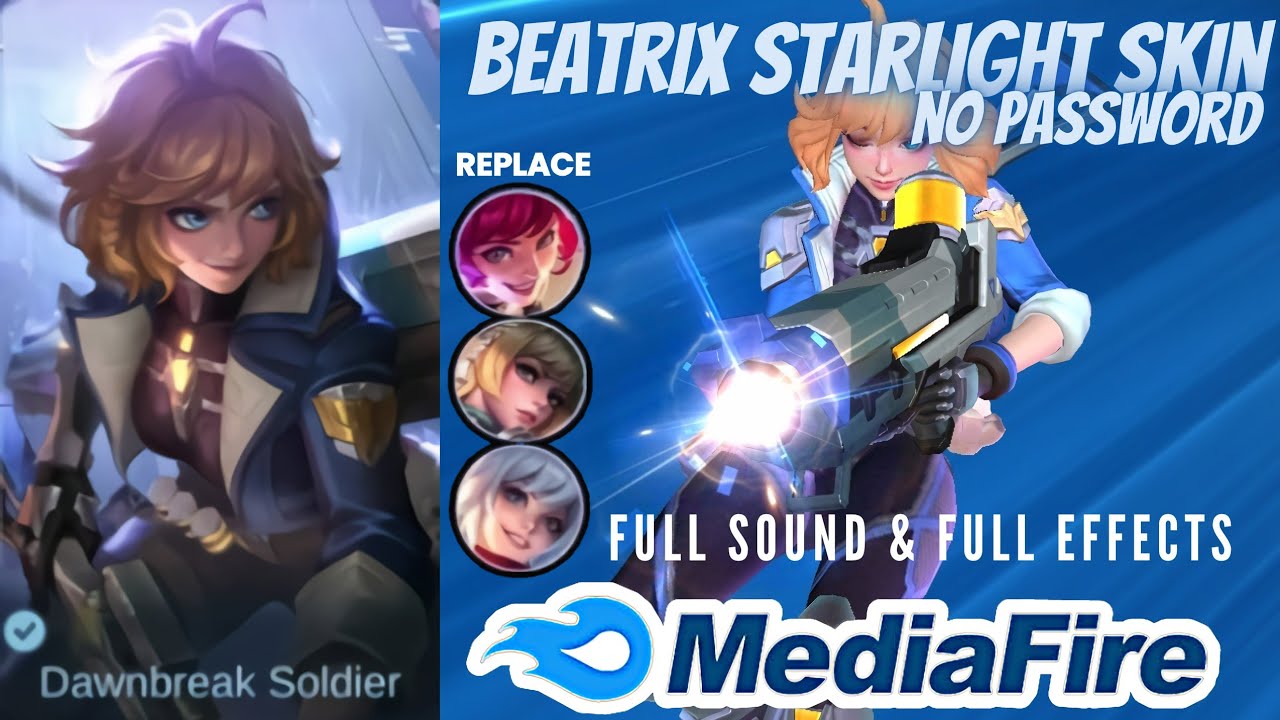 BEATRIX STARLIGHT SKIN SCRIPT NO PASSWORD|Full Sound & Full Effects ...