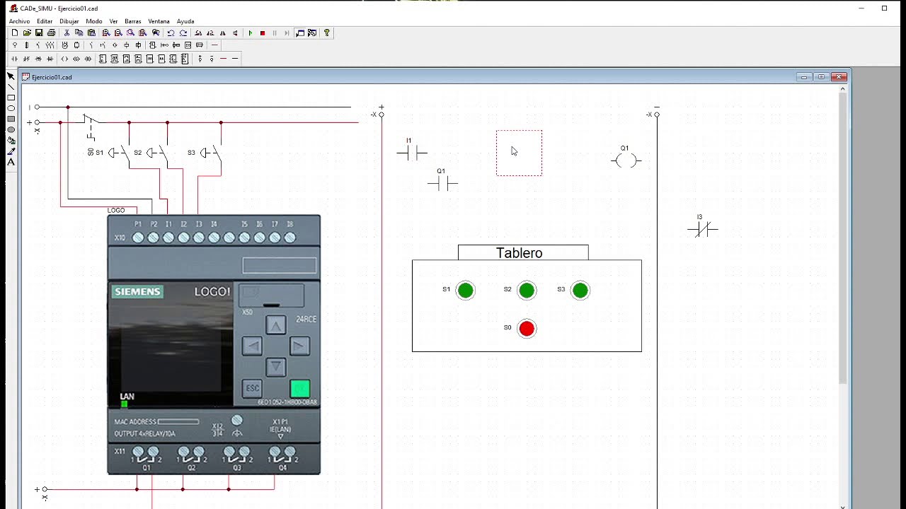 09. Programación Ladder PLC | Ejercicio 01 | Función Lógica AND ...