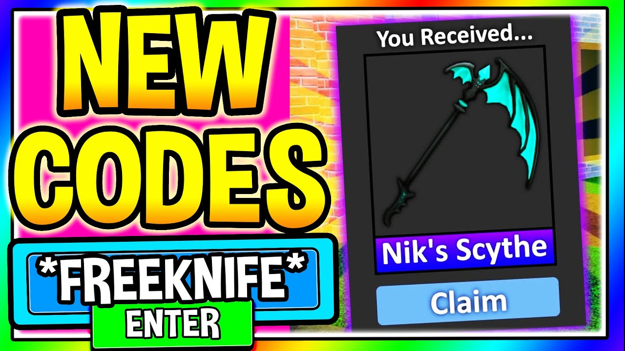 All Working Codes for Murder Mystery 2 in 2023! Roblox MM2 Roblox - YouTube