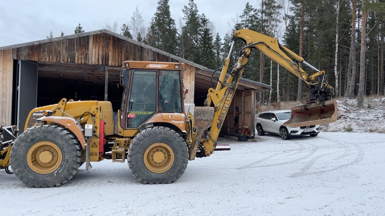 Köp Grävlastare Hydrema 928C på Klaravik - YouTube