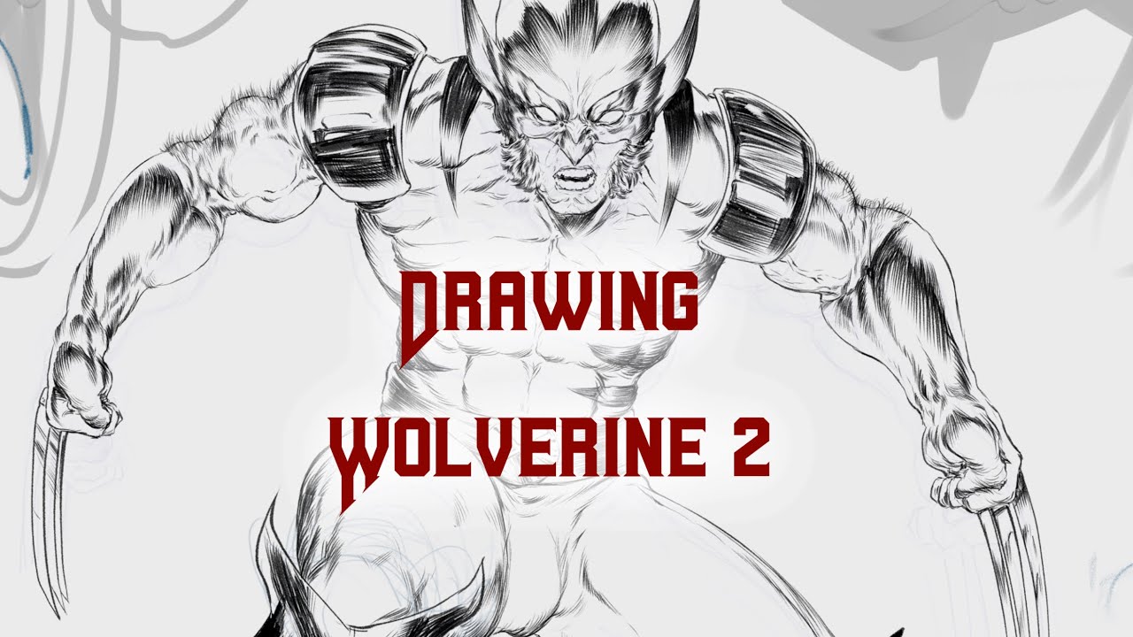 Drawing WOLVERINE 8/7/2024 - YouTube