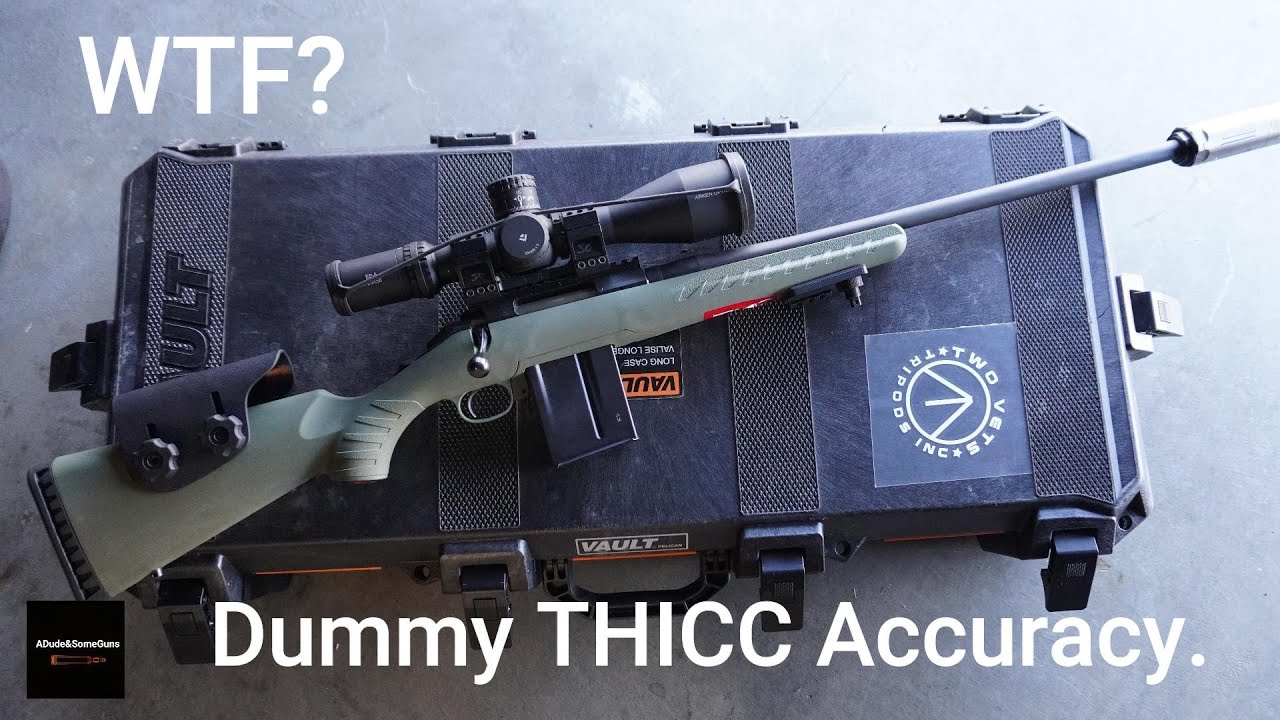 1/2 MOA from a $500 Rifle? ... Ruger American Predator 6.5 CM (UPDATED ...