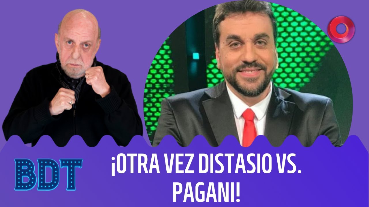 ¡Otra vez: Pagani se sacó con Distasio! | #Bendita - YouTube