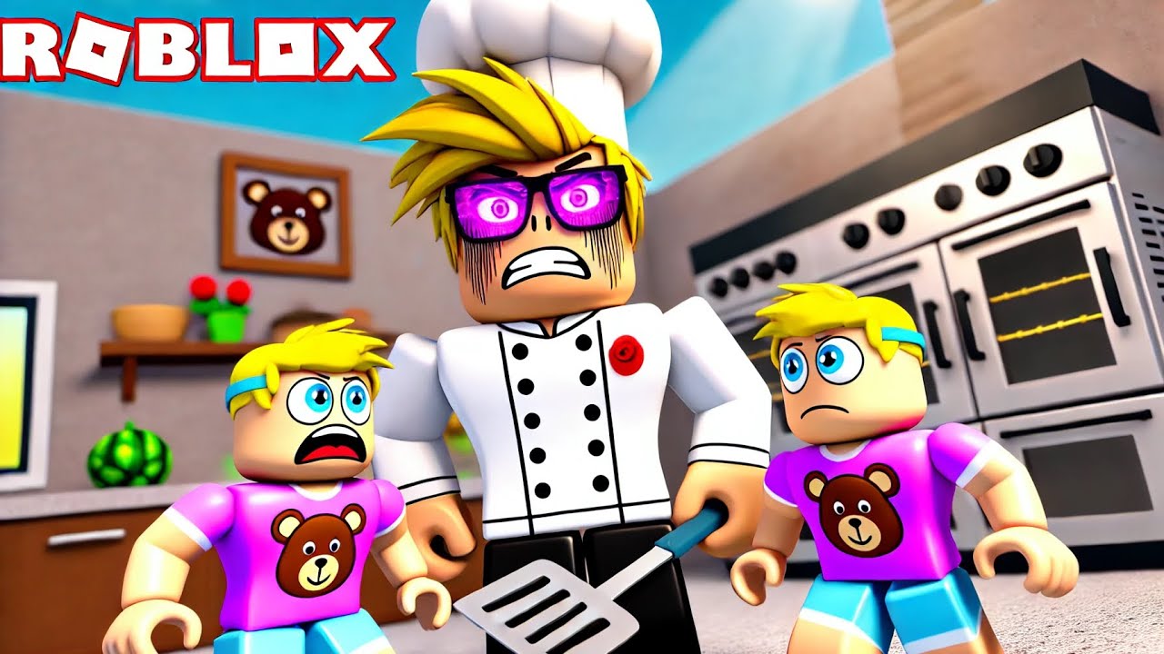BABY BAKING CHALLENGE in ROBLOX… Hilarious! - YouTube