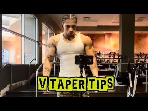 How to get an INSANE V taper (BACK WORKOUT) - YouTube