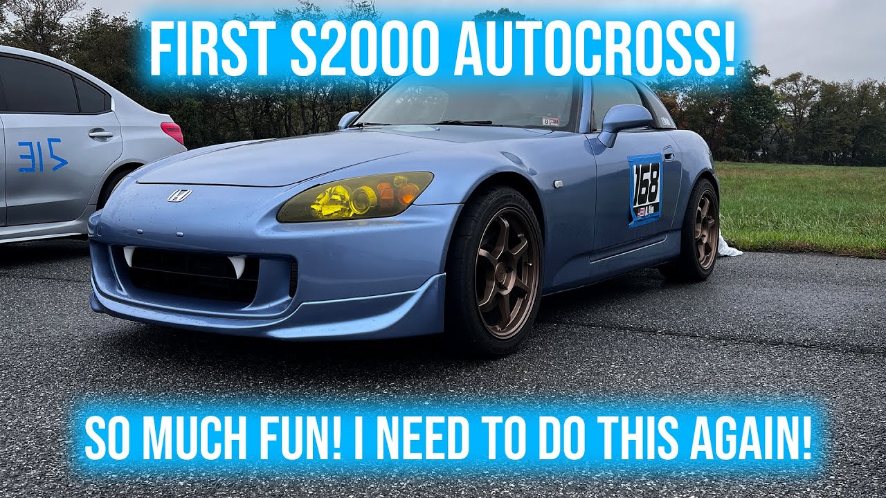 I Should Have Gotten This Car Sooner! First Autocross in S2000 - SO ...